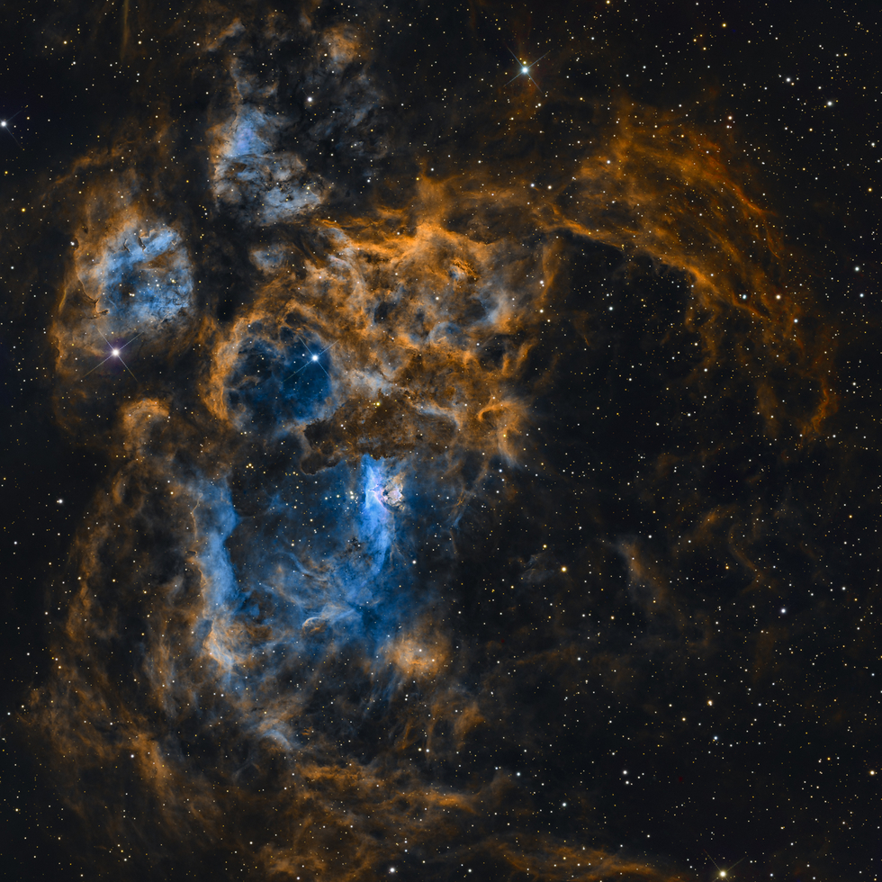 NGC 6357 (lobster nebula) | Telescope Live